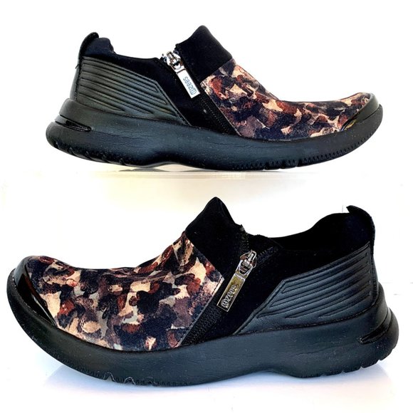 Bzees | Shoes | Bzees Womens Axis Sneaker Black Tan Brown Camo Size 7 ...